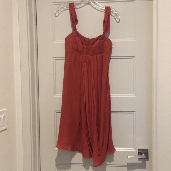 Nicole Miller | Dresses | Nicole Miller Rust Colored Cocktail Dress ...